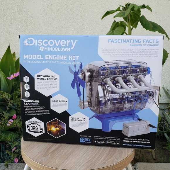 Discovery | Toys | New Discovery Kids Model Engine Kit Diy Internal ...